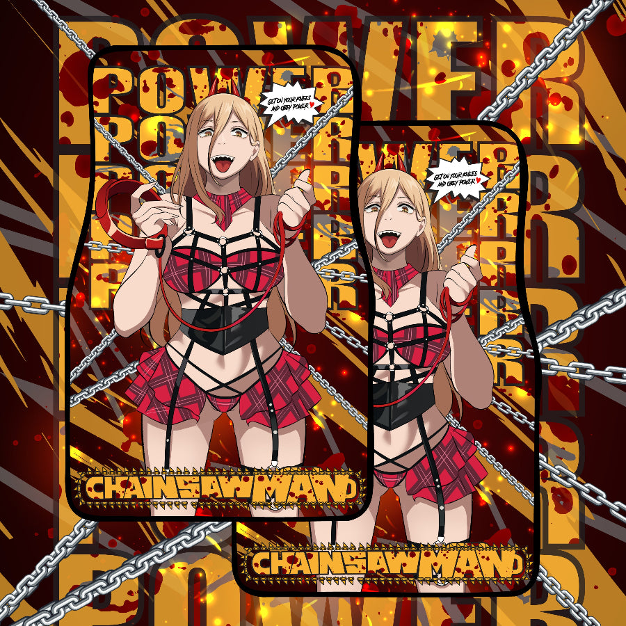 Obey Power! Car Mats – Low Standards Designs