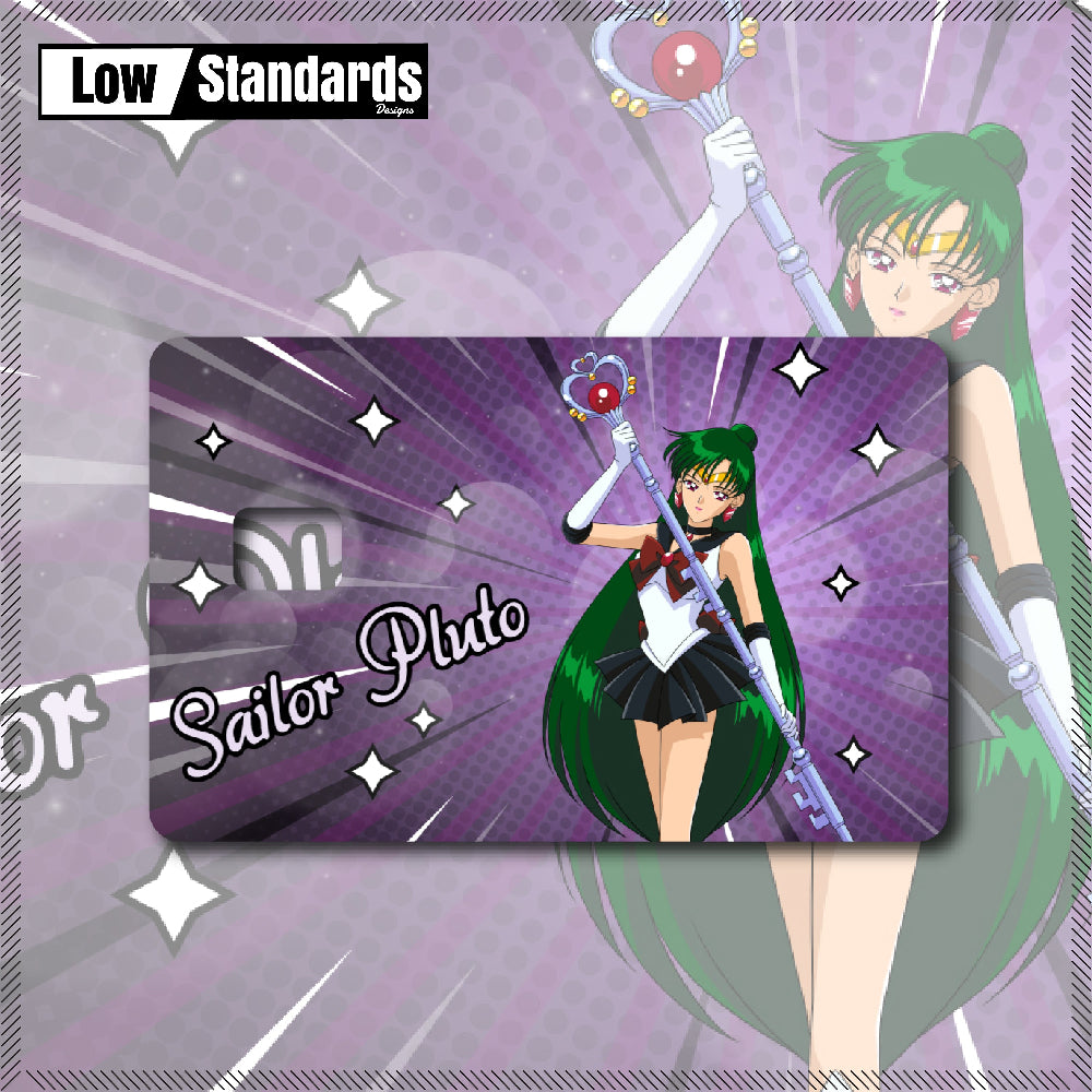 Sailor Pluto Credit Card Skin – Low Standards Designs